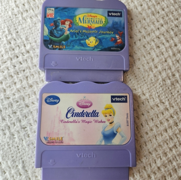 vtech | Video Games & Consoles | Vtech Vsmile Disney Lot Of 2 Games ...